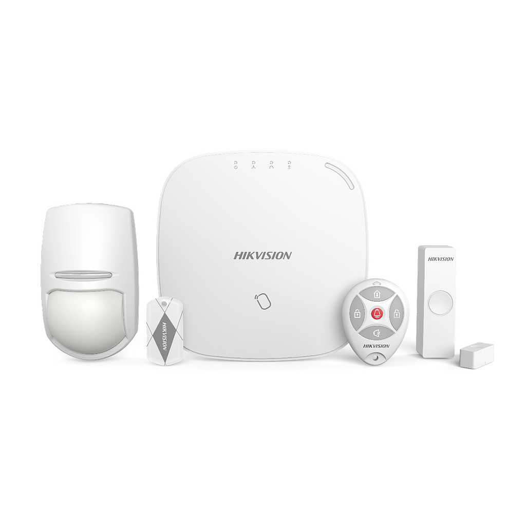 KIT DE ALARMA INALAMBRICA 2G HIKVISION | MACROQUIL
