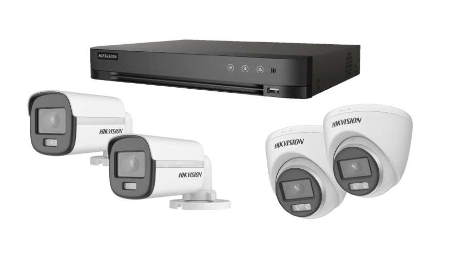 KIT COLORVU 4CH 1080P HIKVISION | MACROQUIL