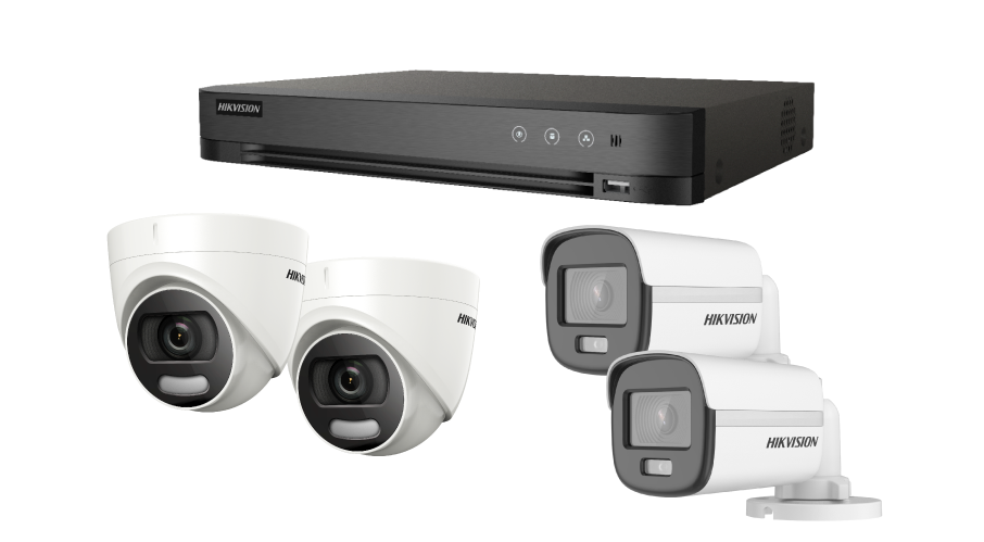 KIT COLORVU 4CH 5MP HIKVISION | MACROQUIL